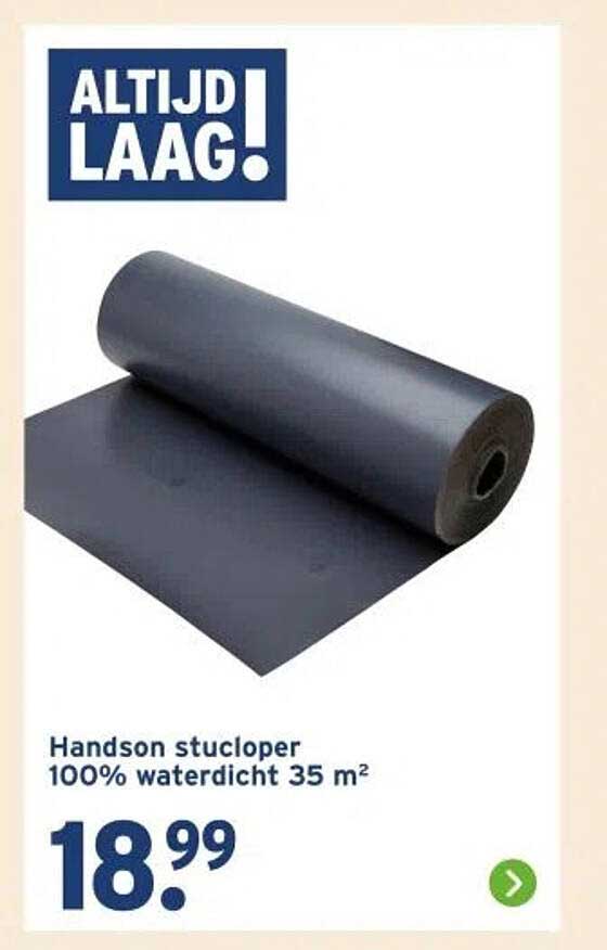 Handson Stucloper 100% Waterdicht 35 M² aanbieding bij GAMMA