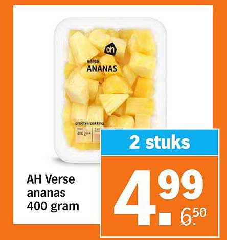 Ah Verse Ananas aanbieding bij Albert Heijn