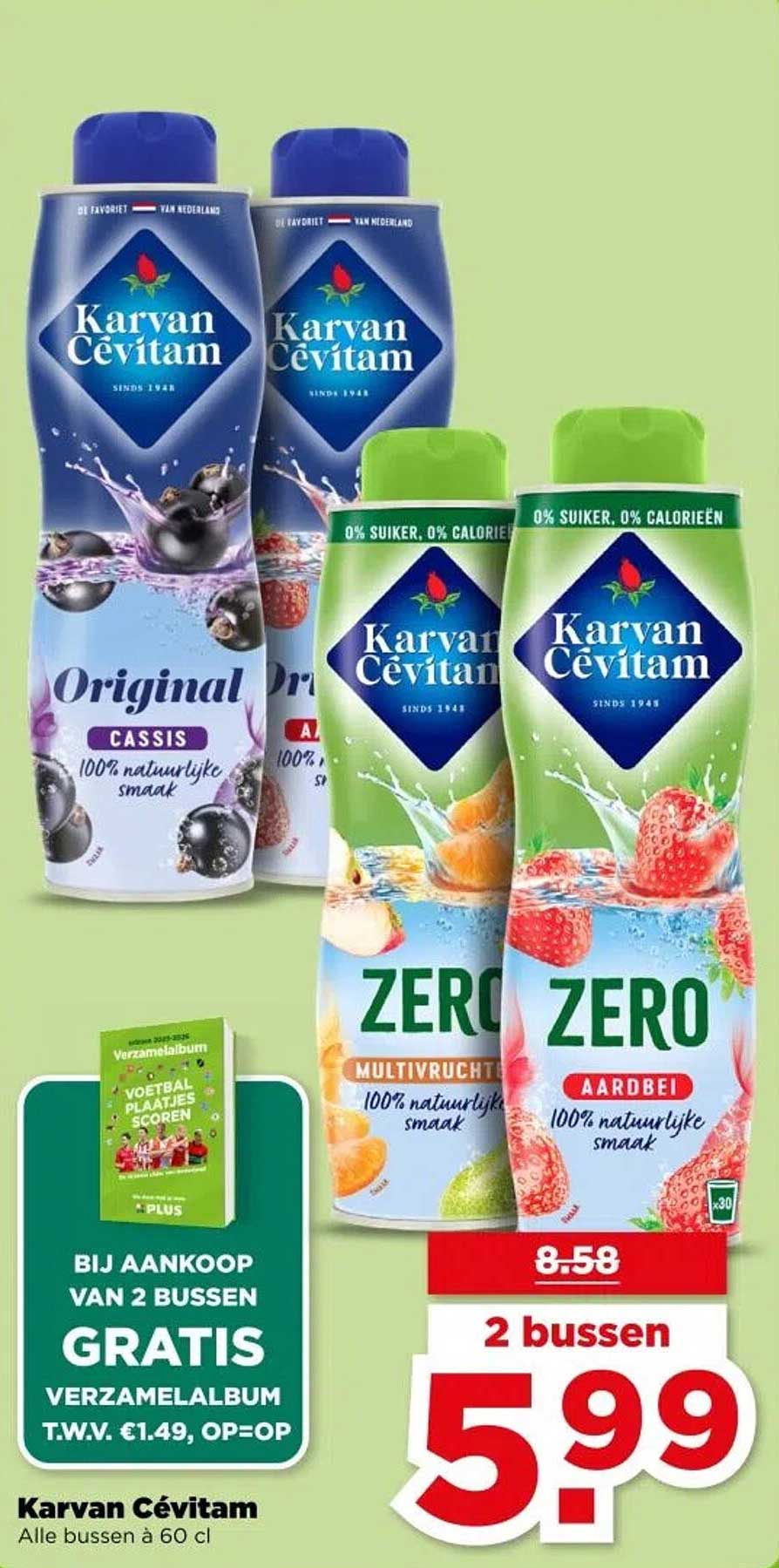 Karvan Cévitam Aanbieding bij PLUS - FolderFeest.nl