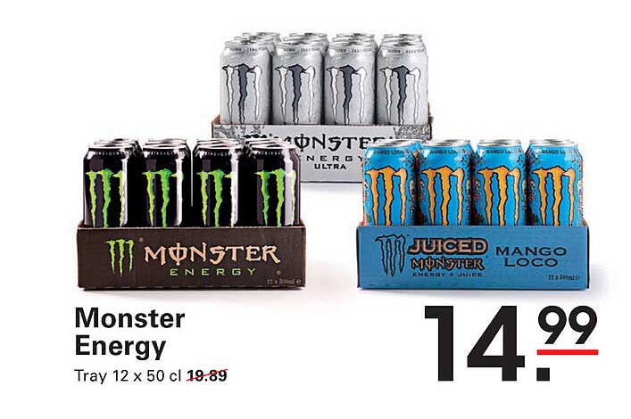 Monster Energy Drink Aanbieding bij Lidl - FolderFeest.nl
