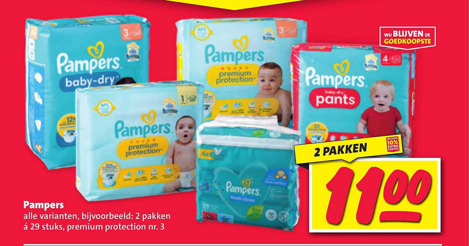 Pampers Aanbieding bij Nettorama - FolderFeest.nl