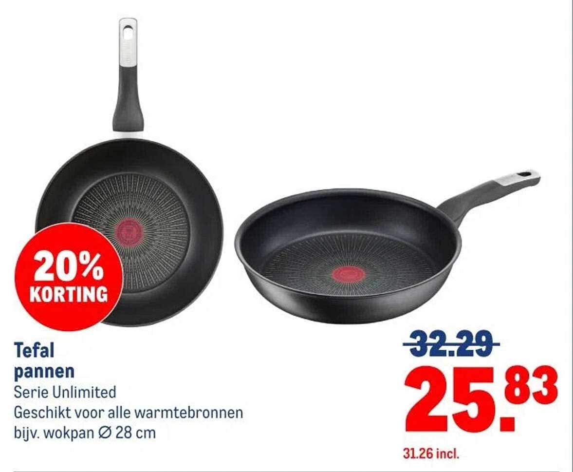 Tefal Pannen Aanbieding bij Makro - FolderFeest.nl