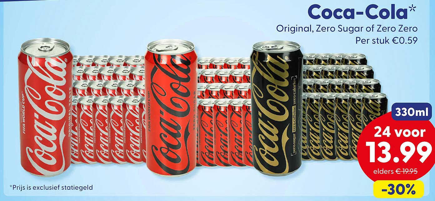 Coca-Cola Zero Aanbieding bij Jumbo - FolderFeest.nl