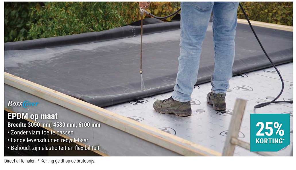 Epdm Op Maat 25% Korting* Aanbieding bij PontMeyer - FolderFeest.nl