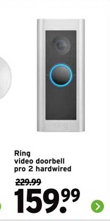 Ring Video Doorbell Pro 2 Hardwired Aanbieding bij GAMMA - FolderFeest.nl