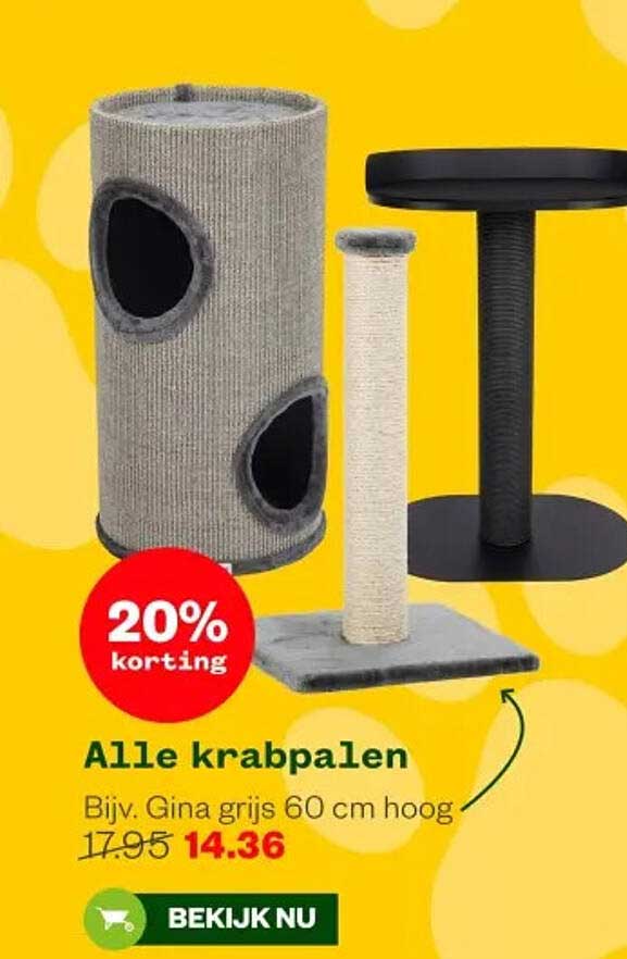 Alle Krabpalen Aanbieding bij Welkoop - FolderFeest.nl