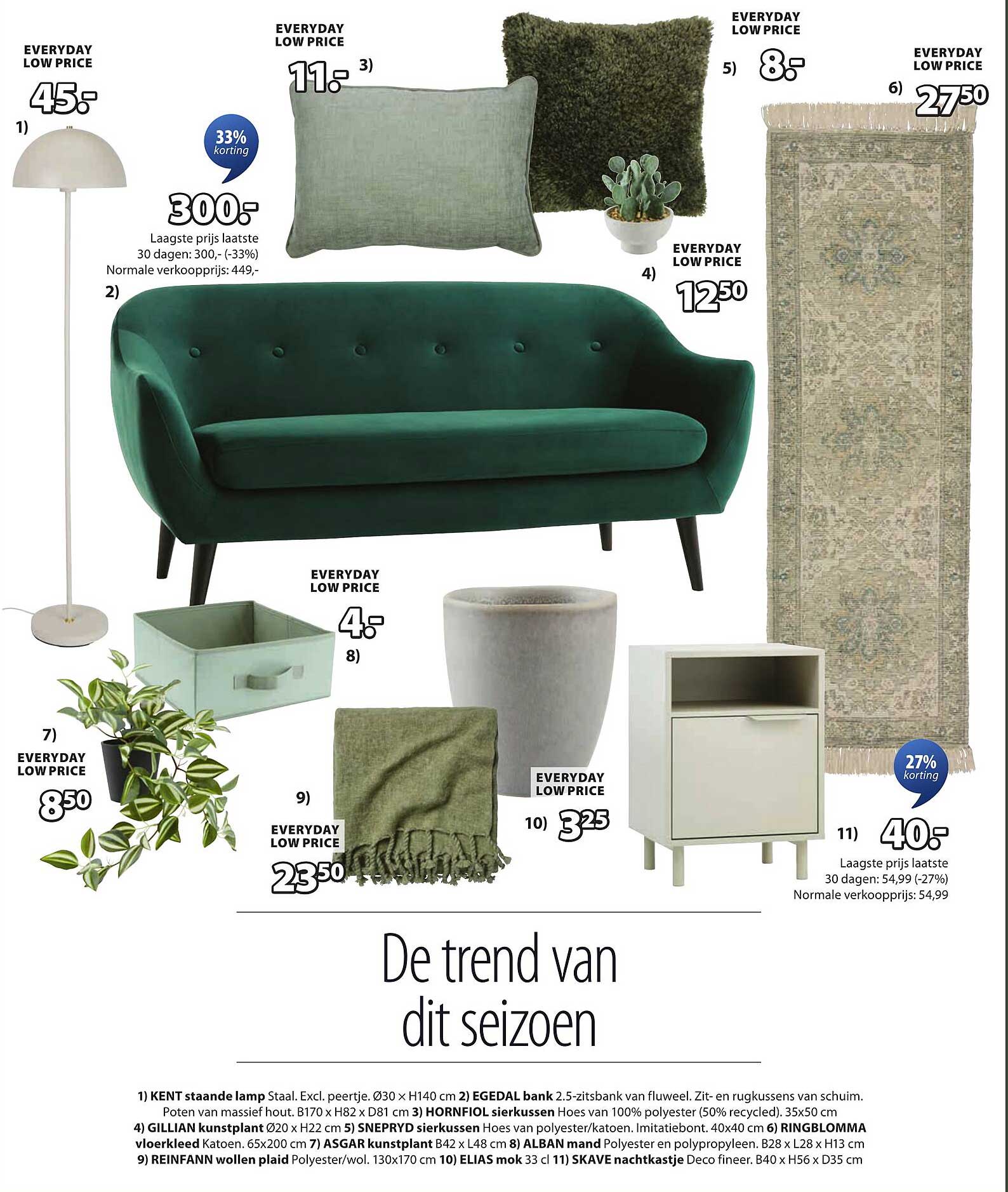 De Trend Van Dit Seizoen Aanbieding bij Jysk - FolderFeest.nl