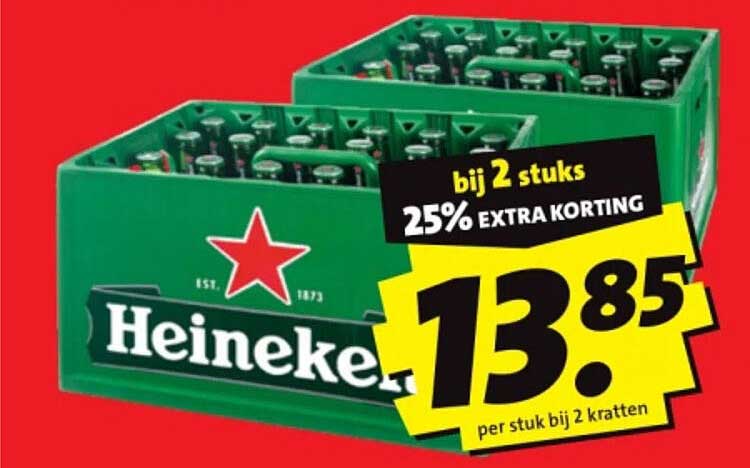 Heineken Krat Aanbieding bij Jumbo - FolderFeest.nl