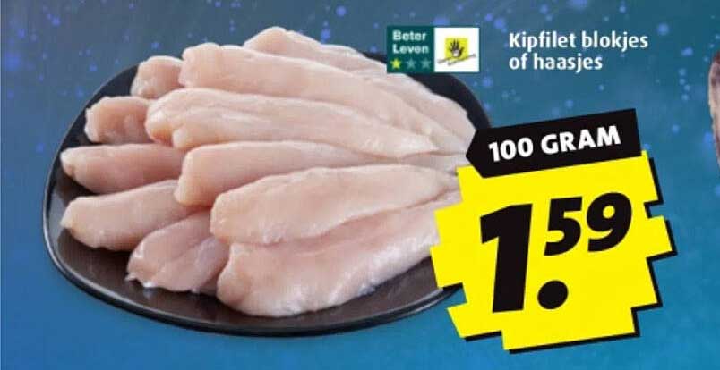 Kipfilet Blokjes Of Haasjes Aanbieding bij Boni - FolderFeest.nl