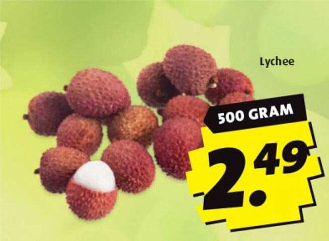 Lychee 500 Gram Aanbieding bij Boni - FolderFeest.nl