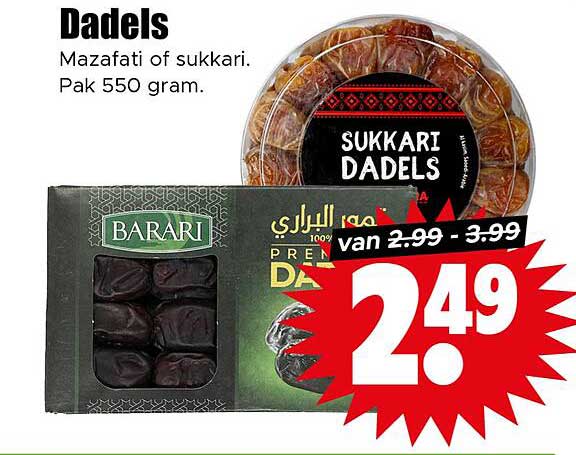 Dadels Aanbieding bij Dirk - FolderFeest.nl