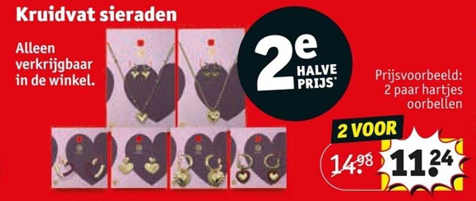 Kruidvat Sieraden Aanbieding bij Kruidvat - FolderFeest.nl