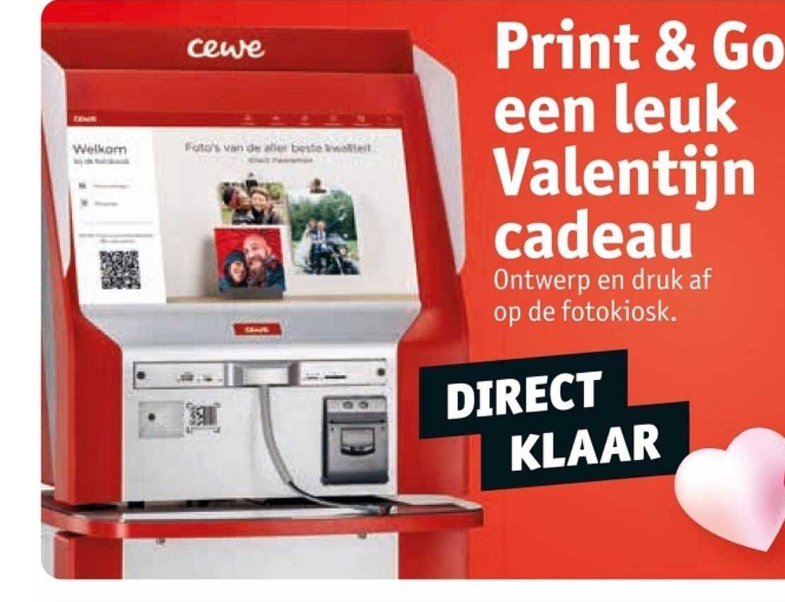 Print & Go Een Leuk Valentijn Cadeau Aanbieding bij Kruidvat ...