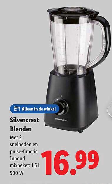 Silvercrest Blender Aanbieding bij Lidl - FolderFeest.nl