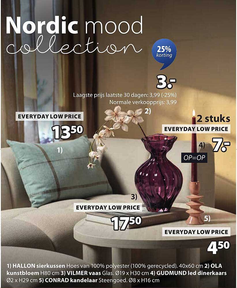 Nordic Mood Collection Aanbieding bij Jysk - FolderFeest.nl