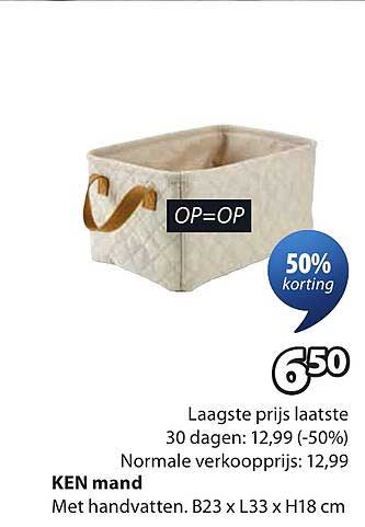 Ken Mand Aanbieding bij Jysk - FolderFeest.nl