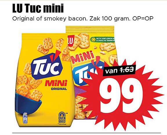 Lu Tuc Mini aanbieding bij Dirk