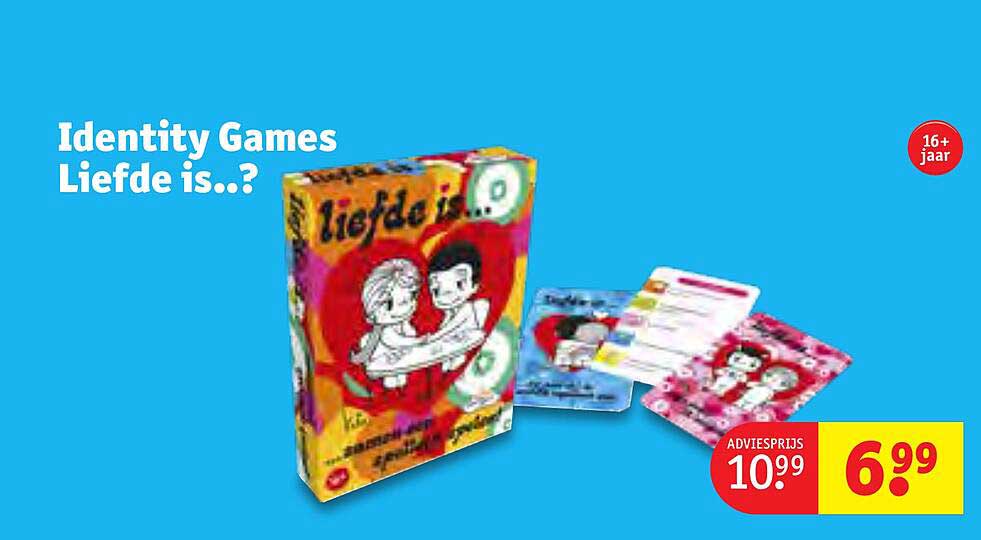 Identity Games Liefde Is..? Aanbieding bij Kruidvat - FolderFeest.nl