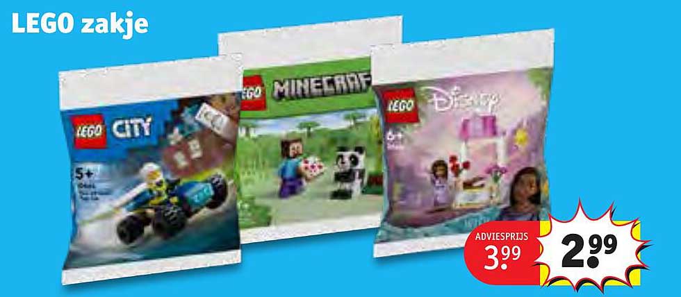 Lego Zakje Aanbieding bij Kruidvat - FolderFeest.nl