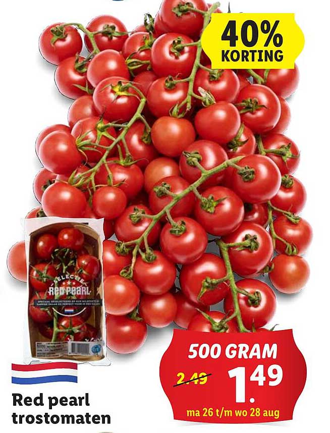 Red Pearl Trostomaten aanbieding bij Lidl
