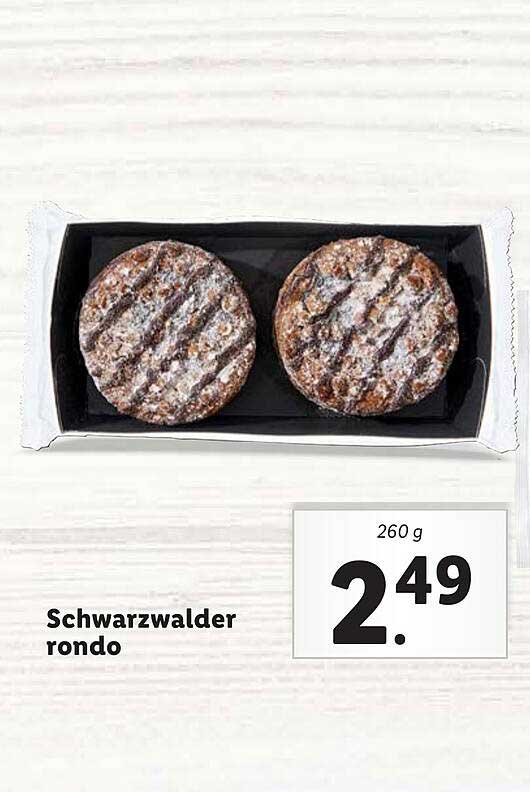 Schwarzwalder Rondo aanbieding bij Lidl