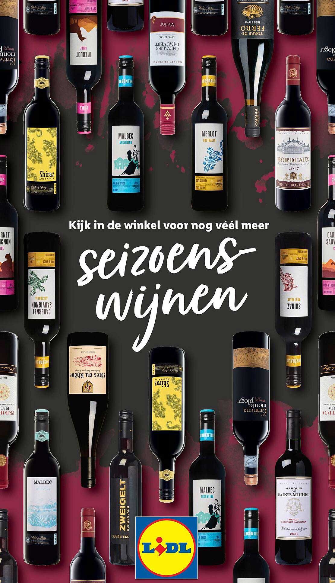 Seizoenswijnen Aanbieding bij Lidl - FolderFeest.nl