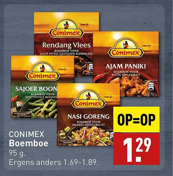 Conimex Boemboe Aanbieding bij ALDI - FolderFeest.nl