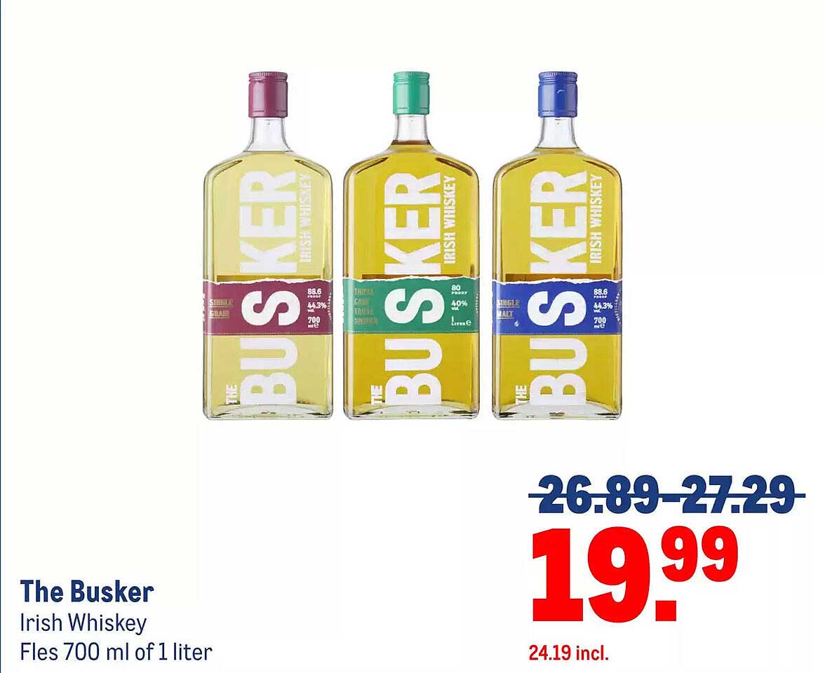 The Busker Aanbieding bij Makro - FolderFeest.nl