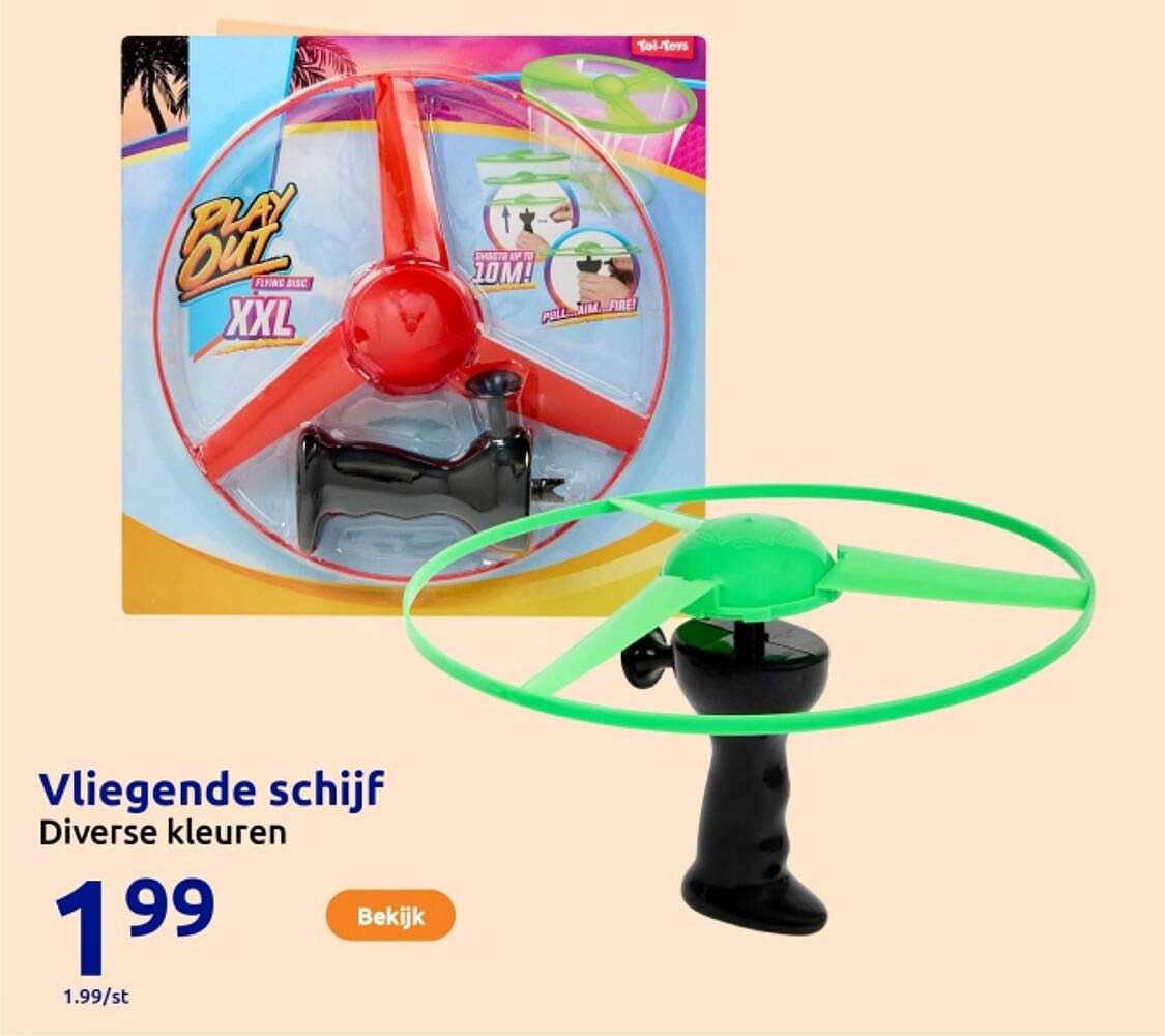 Vliegende Schijf Aanbieding bij Action - FolderFeest.nl