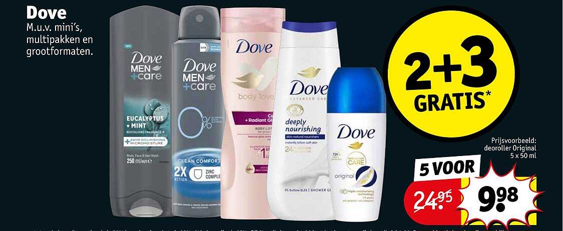 Dove Aanbieding bij Kruidvat - FolderFeest.nl