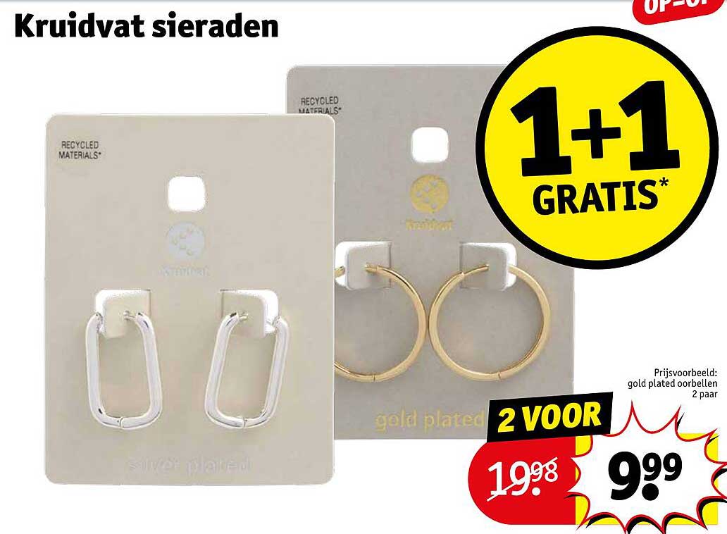 Kruidvat Sieraden Aanbieding bij Kruidvat - FolderFeest.nl