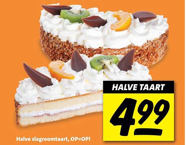 Halve Taart Aanbieding bij Nettorama - FolderFeest.nl