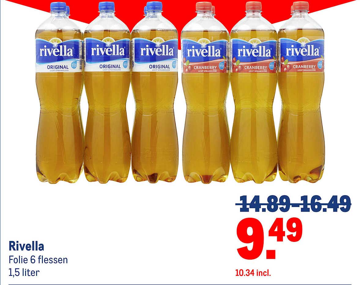 Rivella Folie 6 Flessen Aanbieding bij Makro - FolderFeest.nl