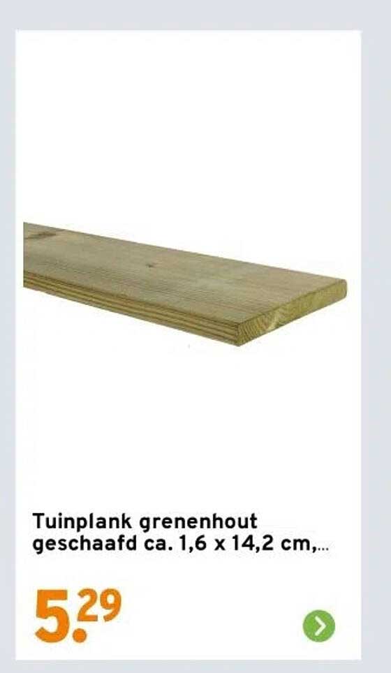 Tuinhout Plank aanbieding bij GAMMA