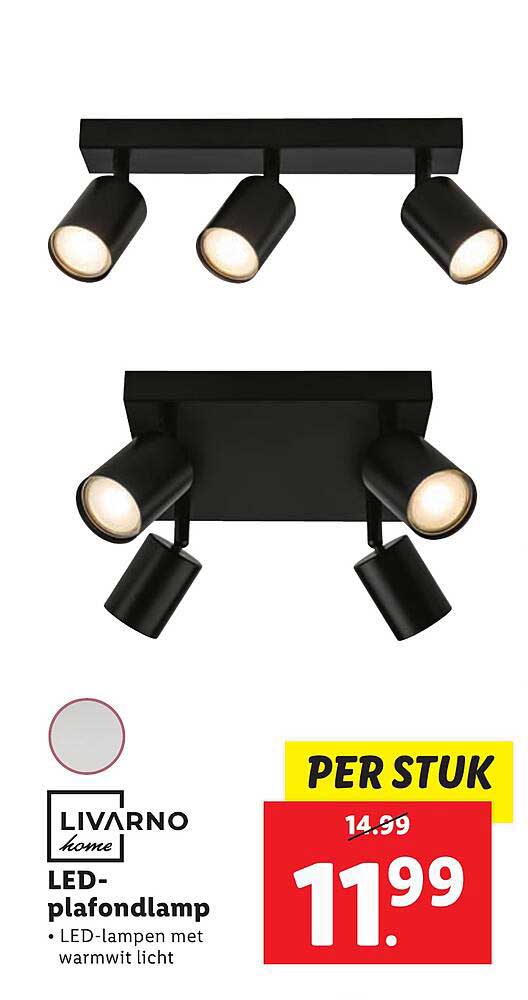 Led-Plafondlamp Aanbieding bij Lidl - FolderFeest.nl