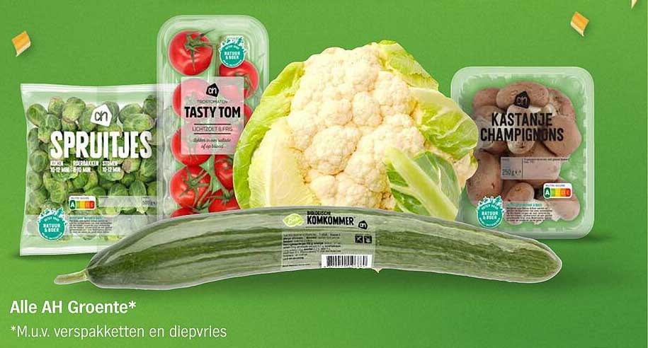 Alle Ah Groente* aanbieding bij Albert Heijn