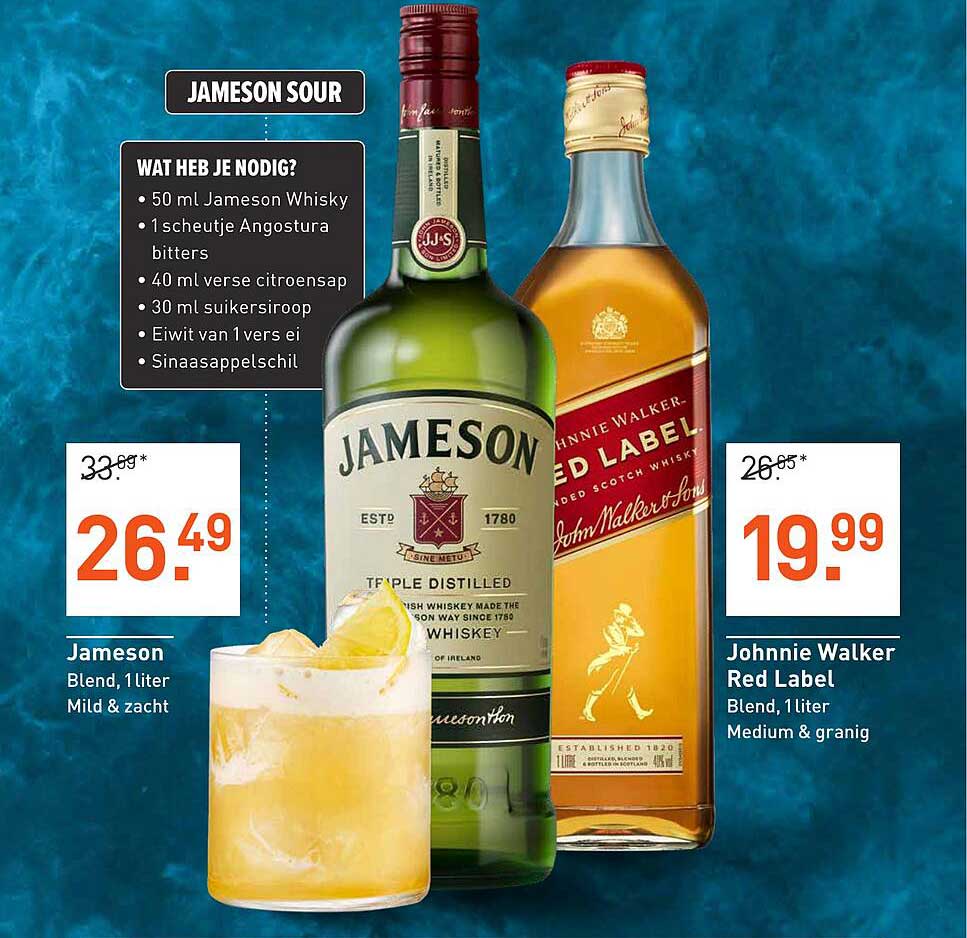 Jameson aanbieding bij Albert Heijn