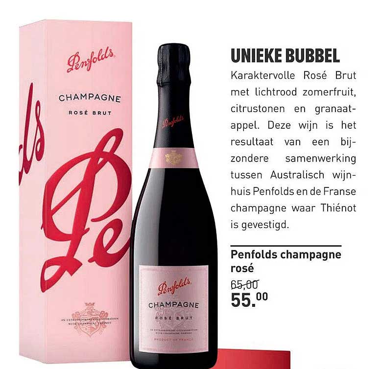 Penfolds Champagne Rosé Aanbieding bij Gall & Gall - FolderFeest.nl