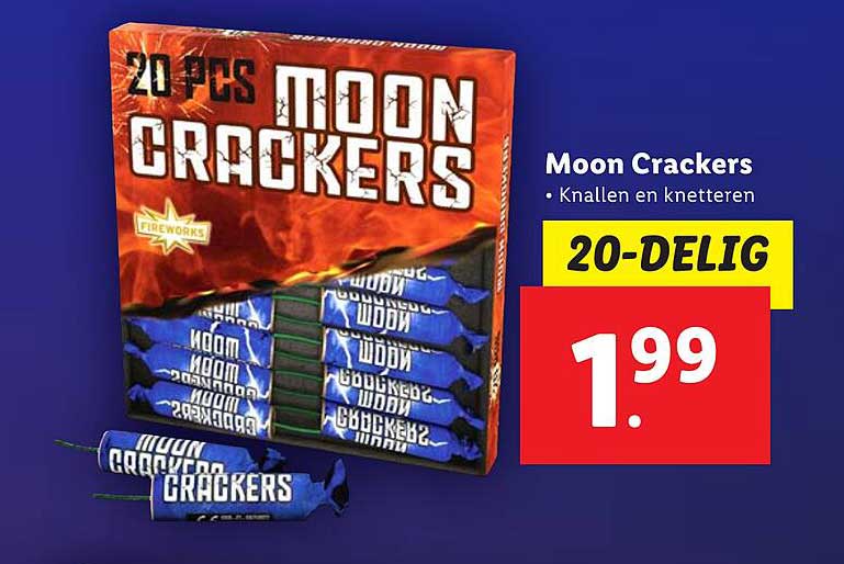 Moon Crackers aanbieding bij Lidl