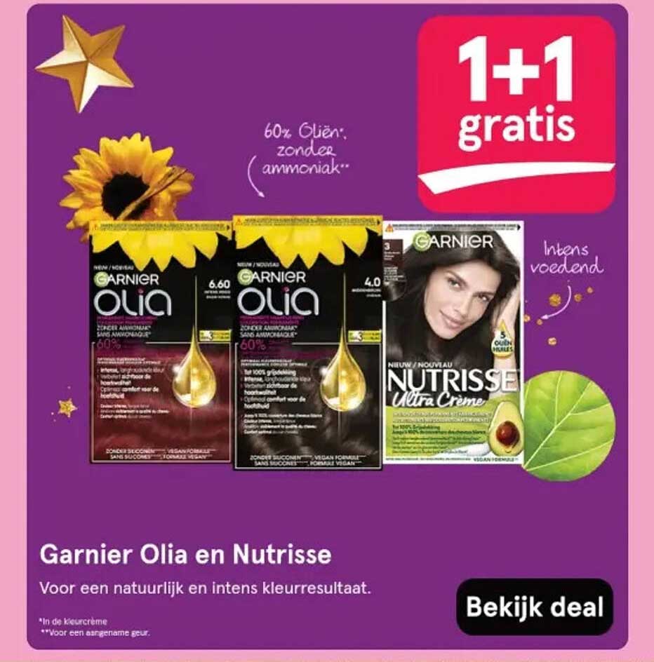 Garnier Olia En Nutrisse Aanbieding bij Etos - FolderFeest.nl