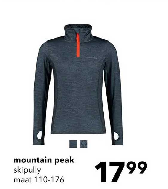 Mountain Peak Skipully Maat 110-176 Aanbieding bij Scapino - FolderFeest.nl