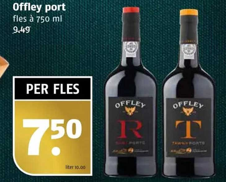 Offley Port Fles À 750 Ml Aanbieding bij Poiesz - FolderFeest.nl