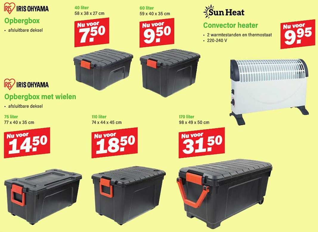 Opbergbox Met Deksel Aanbieding bij Action - FolderFeest.nl