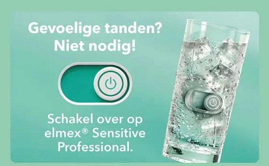 Schakel Over Op Elmex® Sensitive Professional. Aanbieding bij Etos ...