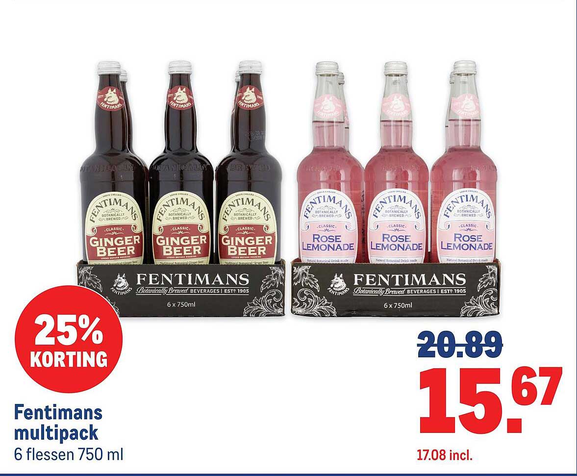 Fentimans Multipack Aanbieding bij Makro - FolderFeest.nl