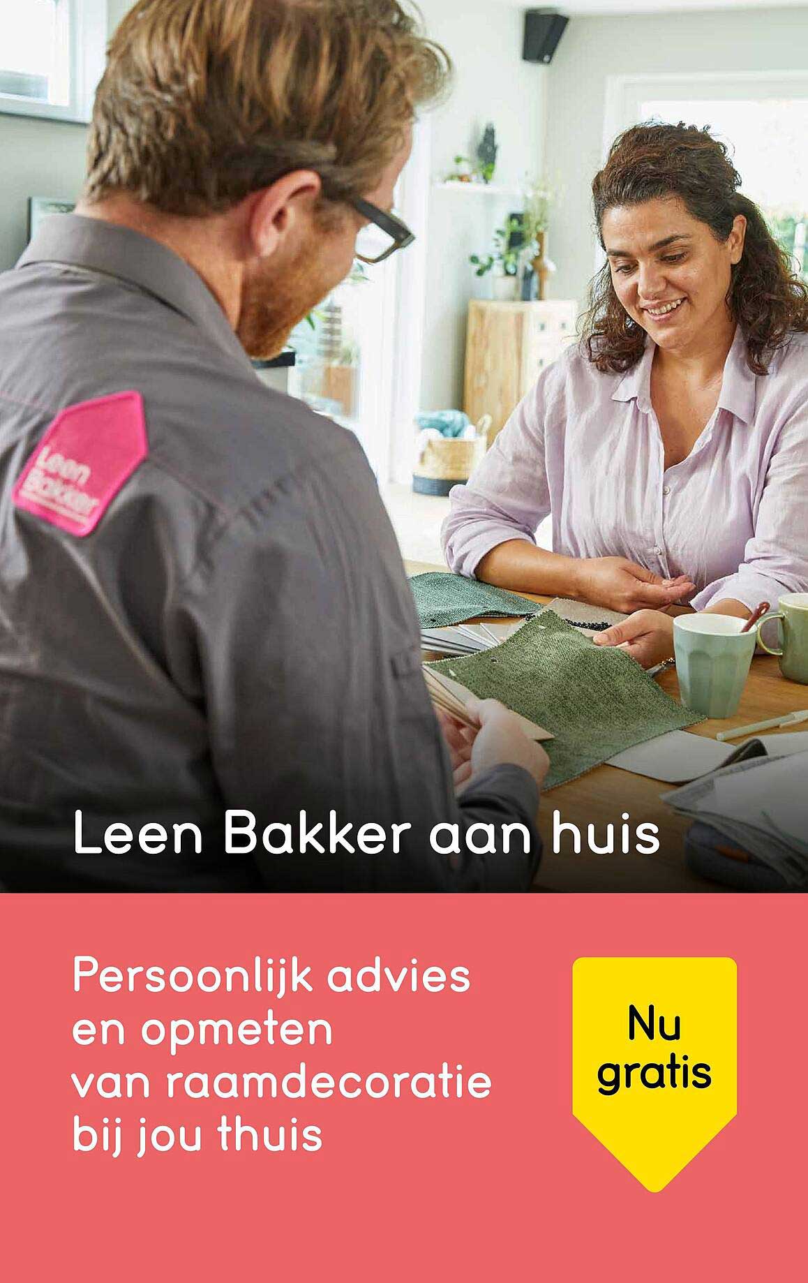 Leen Bakker Aan Huis Aanbieding bij Leen Bakker - FolderFeest.nl