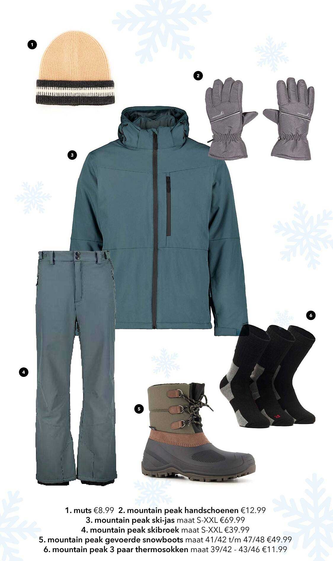 Mountain Peak Handschoenen Aanbieding bij Scapino - FolderFeest.nl