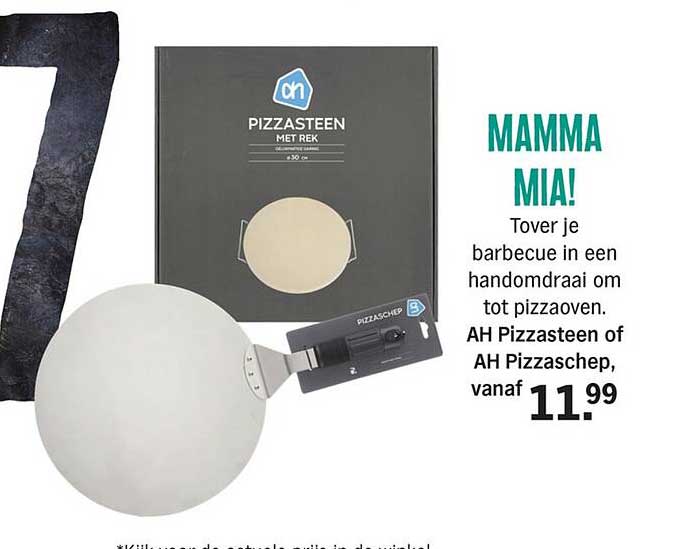 Ah Pizzasteen Of Ah Pizzaschep Aanbieding bij Allerhande - FolderFeest.nl
