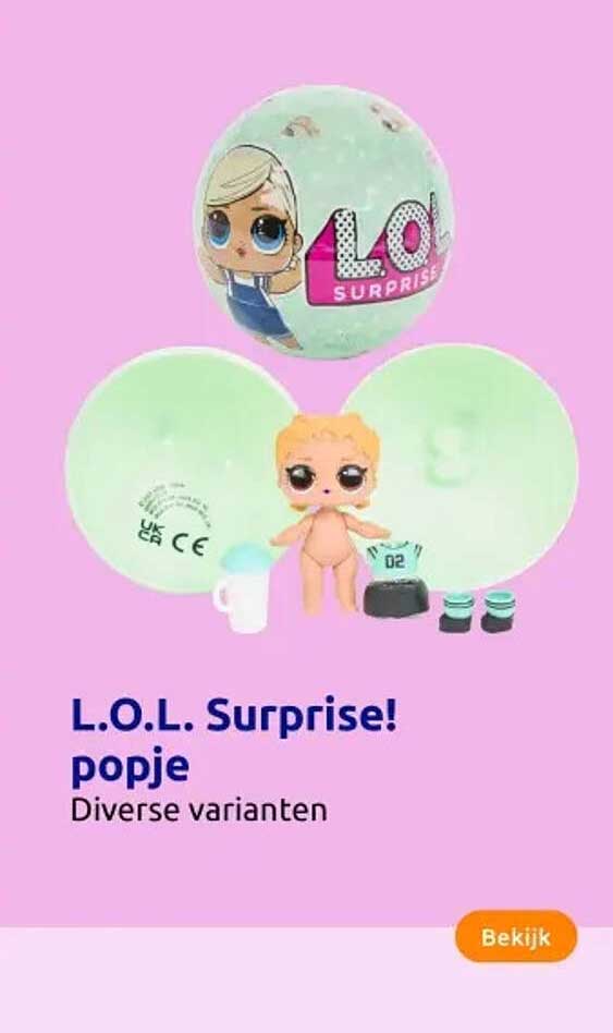 L.o.l. Surprise! Popje Aanbieding bij Action - FolderFeest.nl