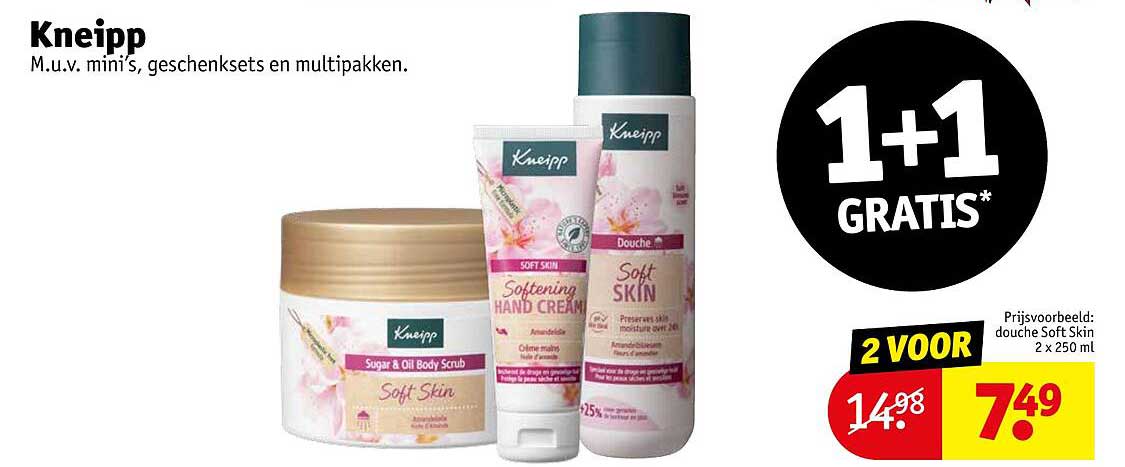 Kneipp aanbieding bij Kruidvat
